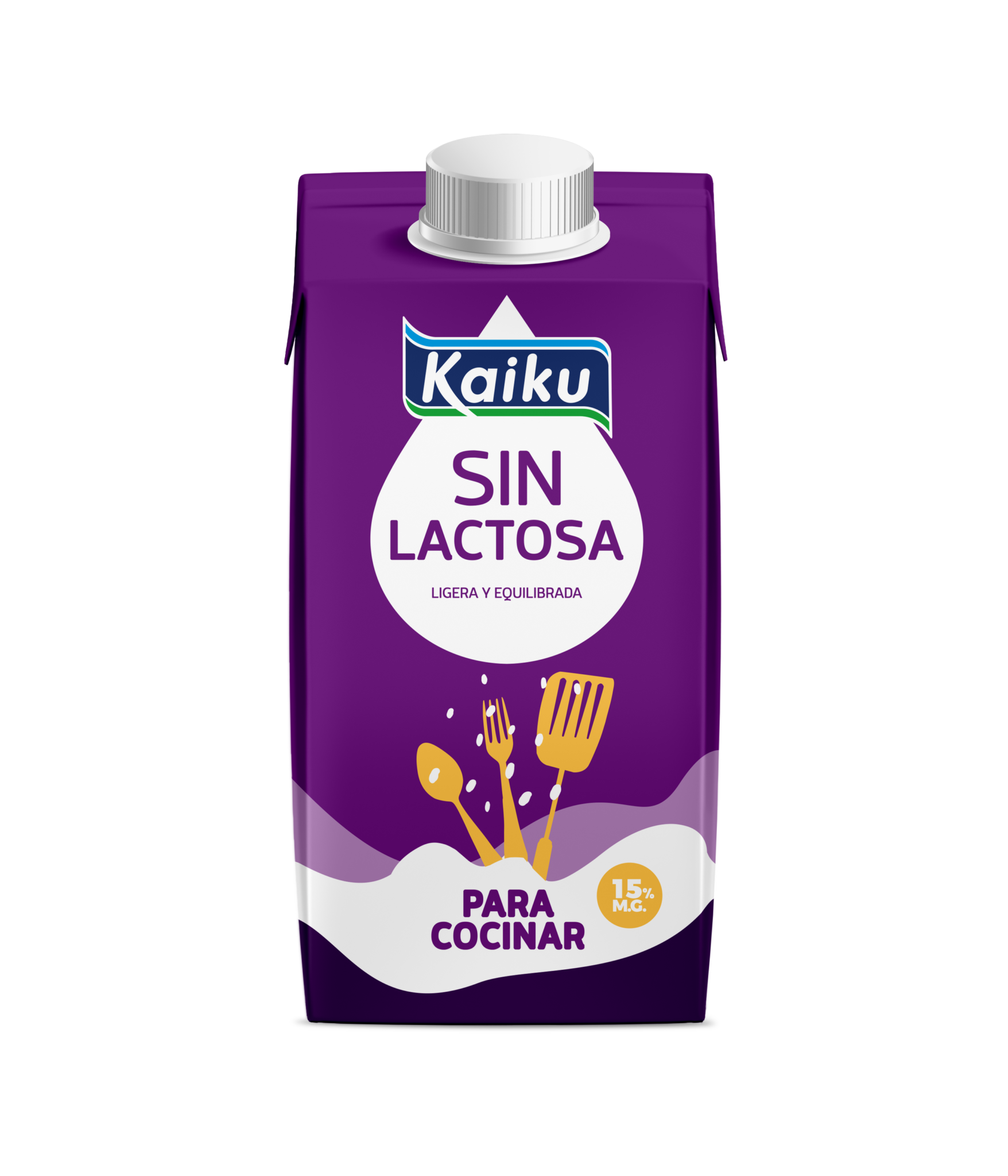 Nata para cocinar 15% mg Kaiku Sin Lactosa